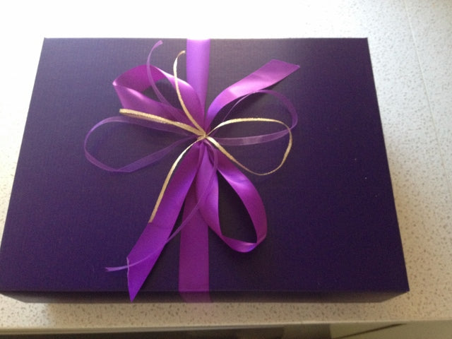A Purple Gift Box - Large (Fill with your own selection of products ...